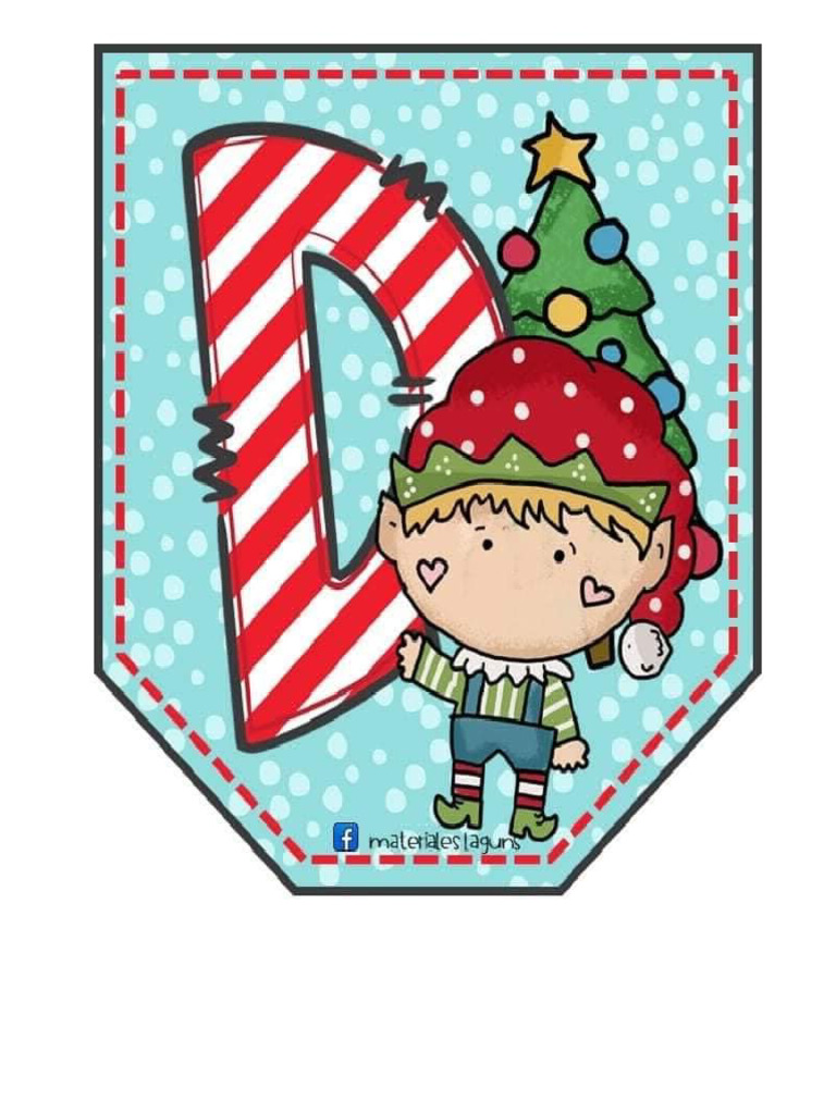 LETRAS DICIEMBRE PERIODICO MURAL | PDF