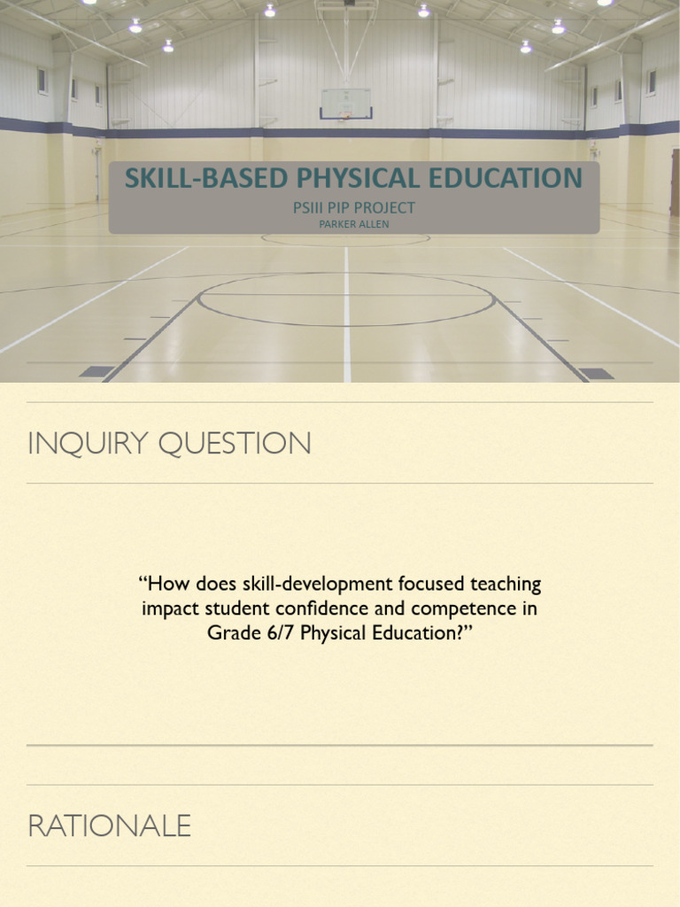 Pip Project Final Draft Pdf Physical Education Mindset 