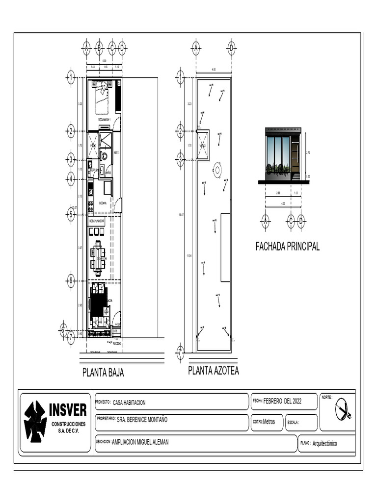 Casa Montaño Arq.-Modelo | PDF