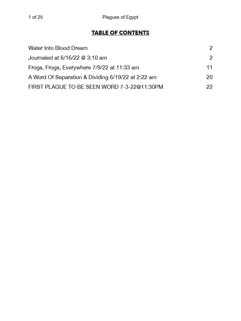 Vicki Parnell's Prophecy on Plagues | PDF | Jesus | Gospel Of Matthew