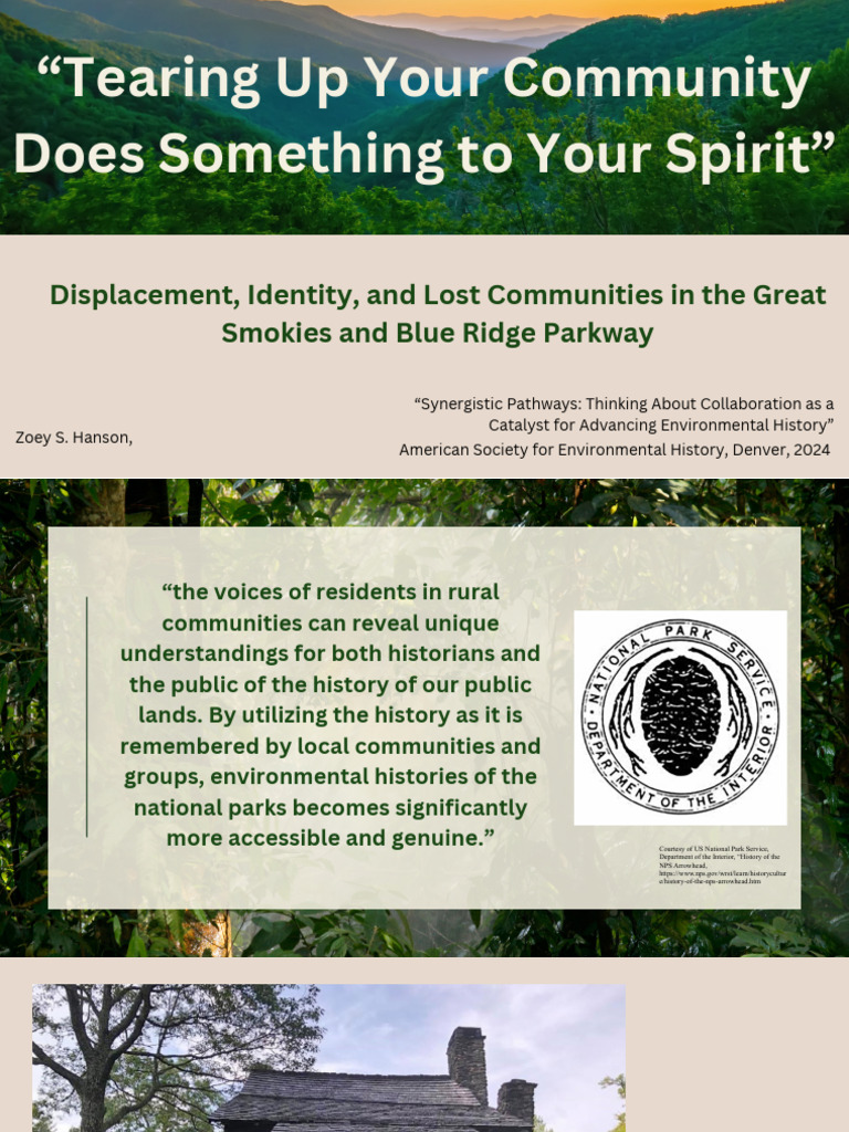 Tearing Up Your Community Does Something To Your Spirit | PDF