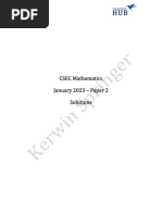 Matrices CSEC Past Paper Compilation | PDF