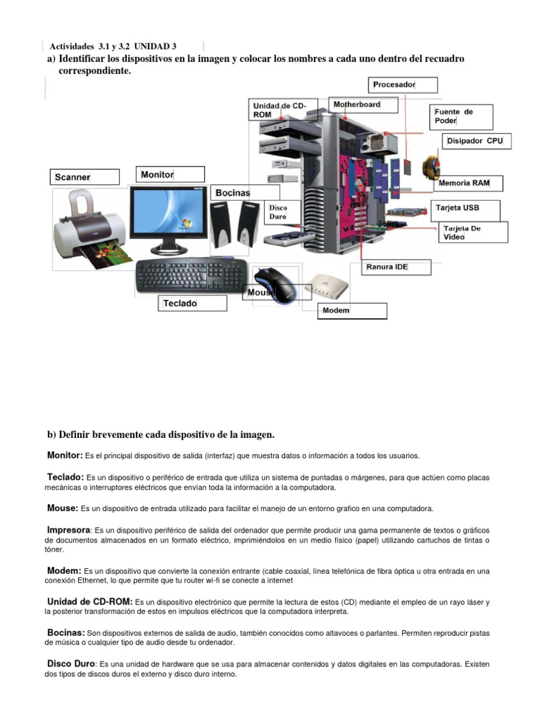 Albert Guzman Act.3.1 | PDF | Periférico | Hardware de la computadora
