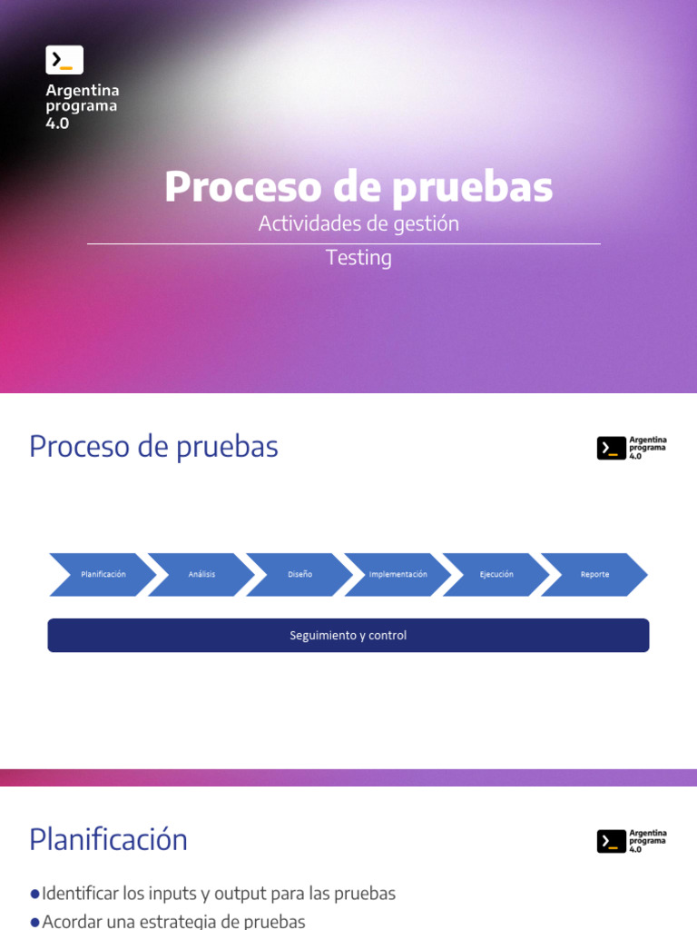 Clase 3 - Plan de Pruebas | PDF | Pruebas de software | Planificación