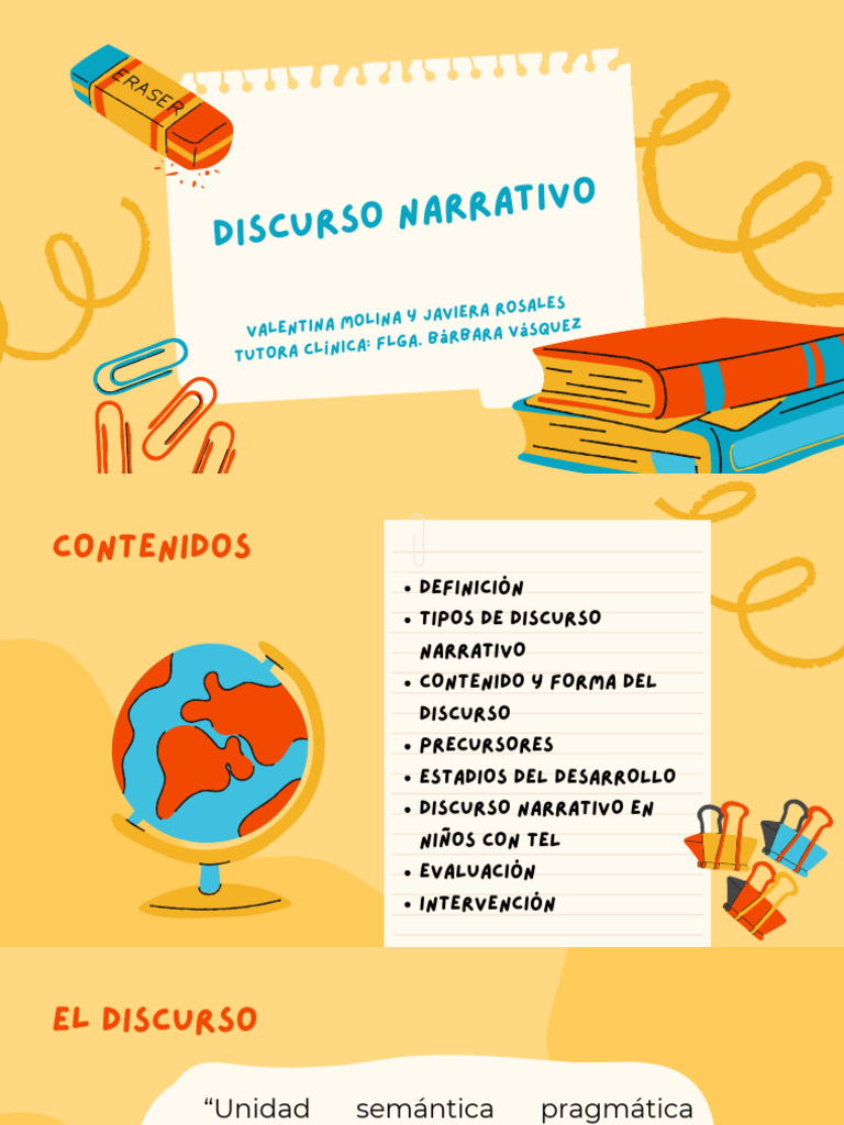 Discurso Narrativo | PDF | Discurso | Narración