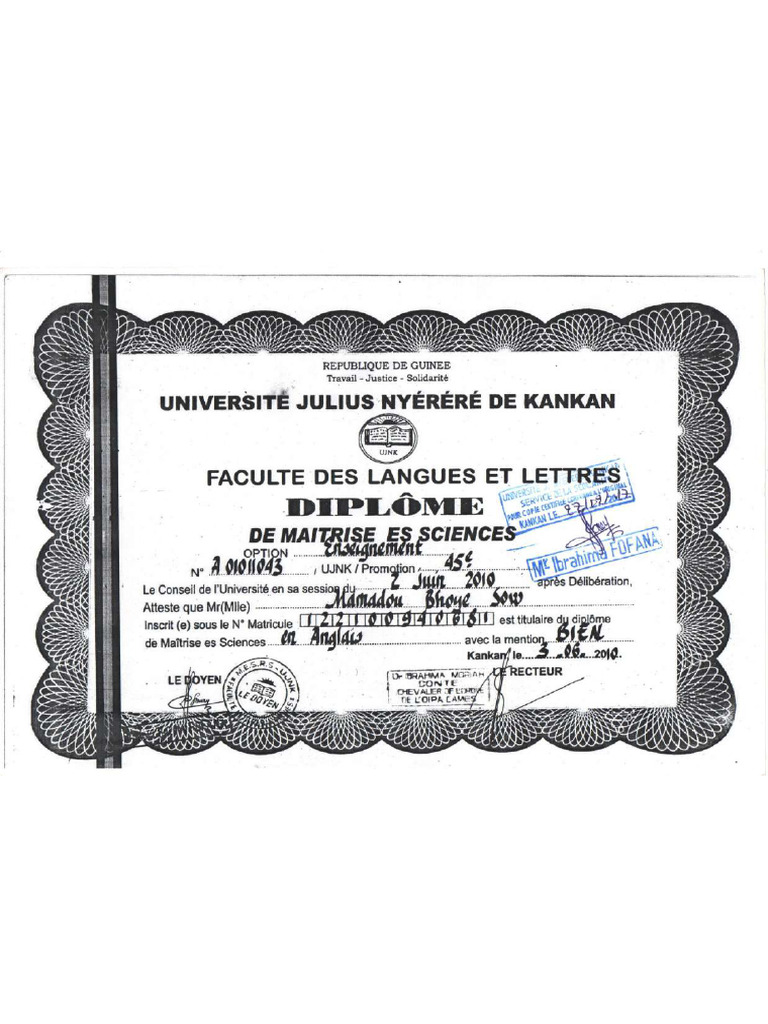 Diplome | PDF