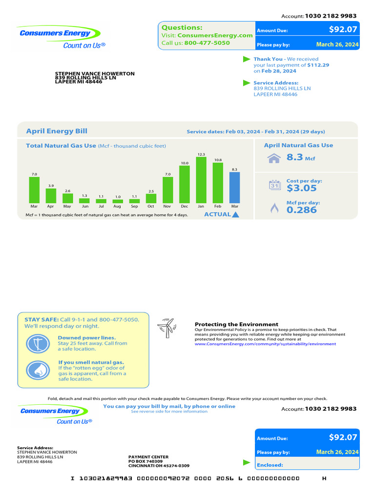 Get Bill File 1 Page | PDF