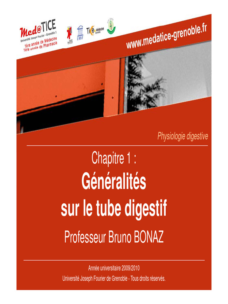 Bonaz Bruno P01 | PDF | Système nerveux | Appareil digestif