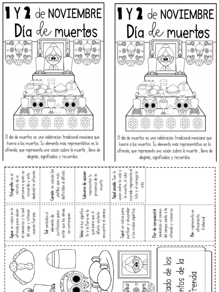 Actividades Día de Muertos | PDF