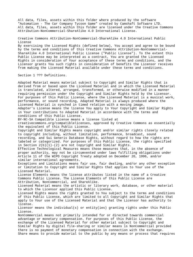 License | PDF | License | Copyright