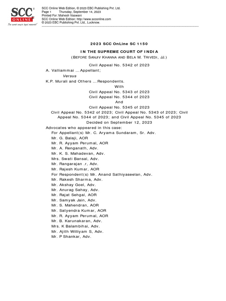 Supreme Court Land Dispute Ruling | PDF | Lawsuit | Judgment (Law)