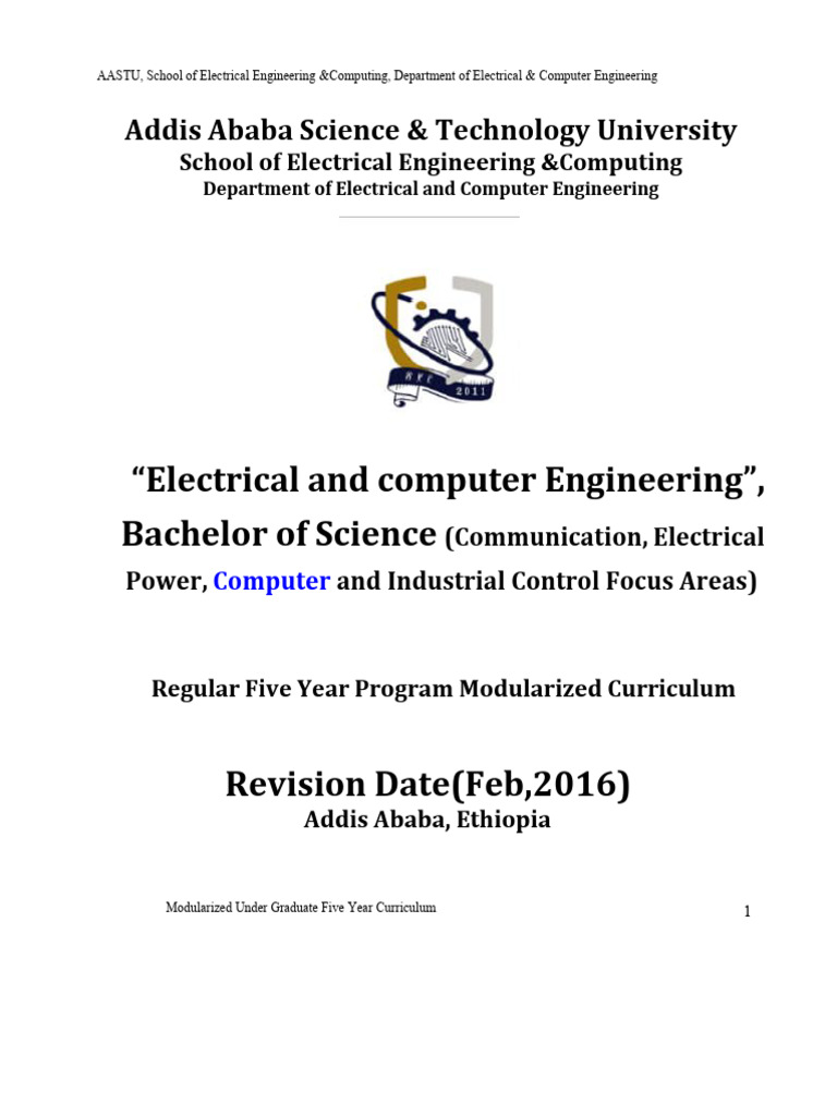 AASTU11 | Download Free PDF | Engineering | Electronics