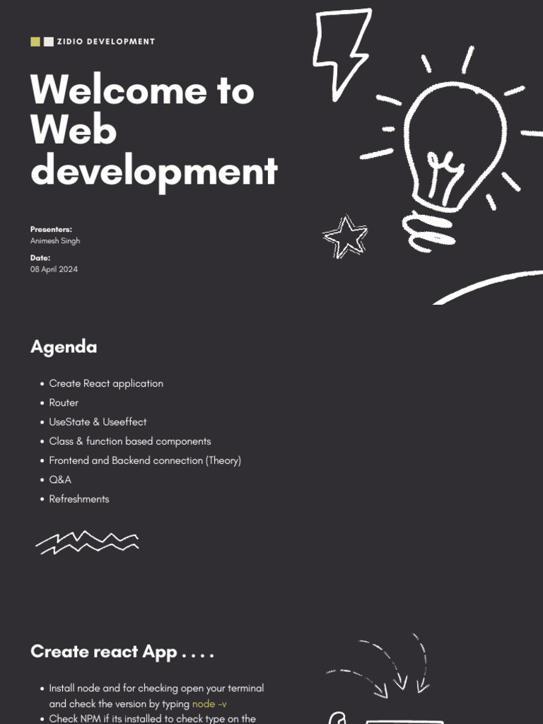 Zidio Web Development | PDF | Software Engineering | Software