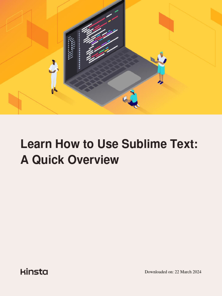 How To Use Sublime Text | PDF | Computer File | Regular Expression