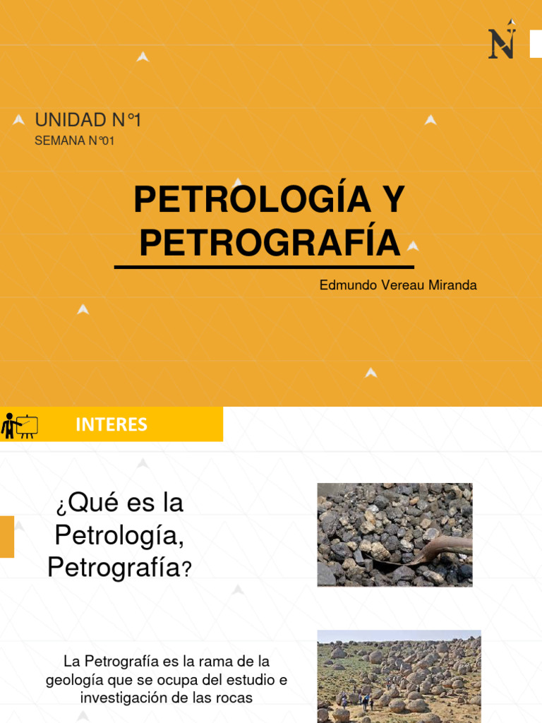 01 - Petrología y Petrografía | PDF | Roca (geología) | Geología