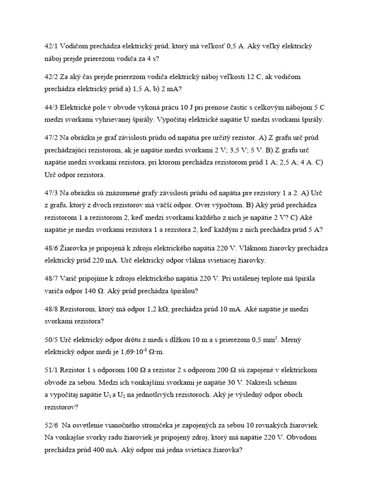 Zs Elektrina - Priklady | PDF