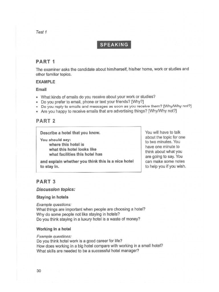 IELTS Speaking Practice 1 | PDF