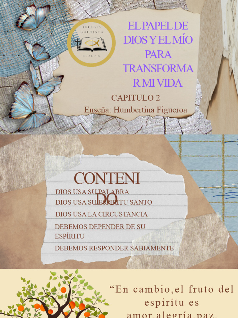 El Papel de Dios y El Mio para Transformar Mi Vida | PDF | Teología | Creencia religiosa y doctrina