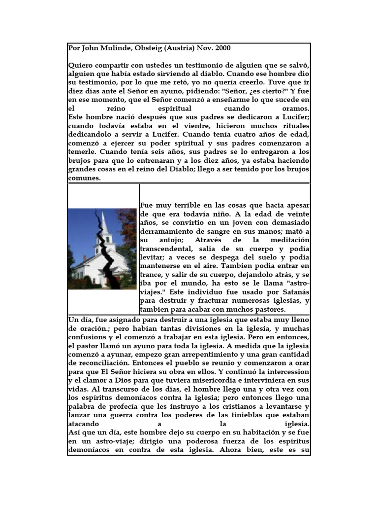 Por John Mulinde | PDF | Oración | Dios