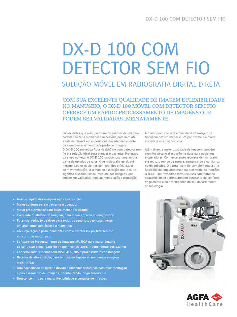 DX-D 100 With Wireless Detector (Portuguese - Datasheet) | PDF ...