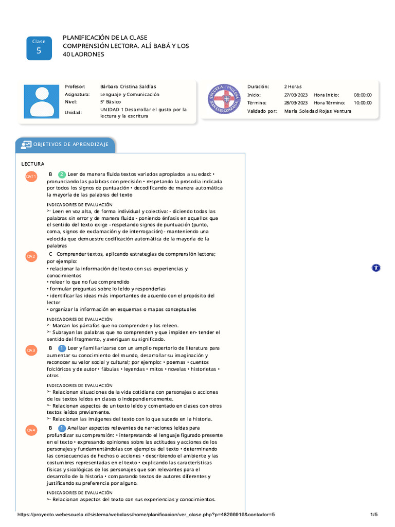 Momentos Evolutivos en Lectoescritura | PDF | Comprensión lectora ...