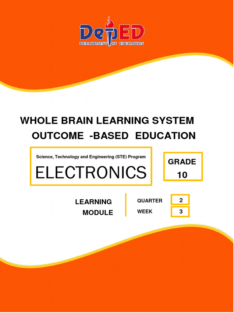 Electronics Module G10 Q2 Week 3 PDF | PDF | Random Access Memory | Dynamic Random Access Memory