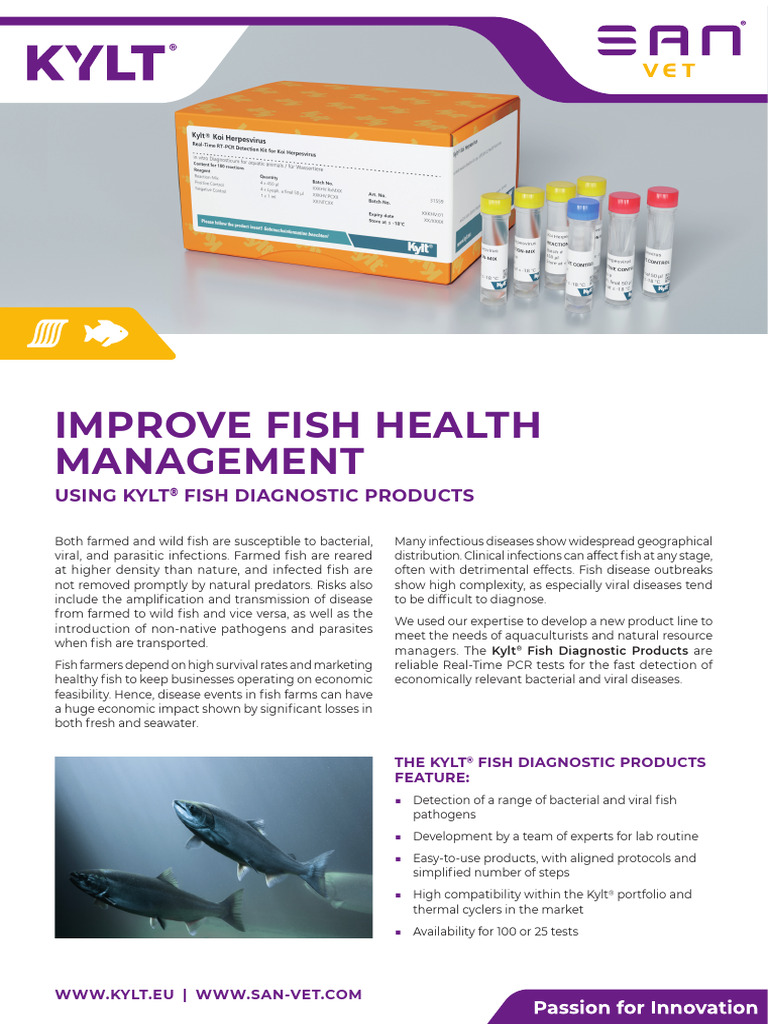 KYLT Portfolio Aquaculture | Download Free PDF | Real Time Polymerase ...