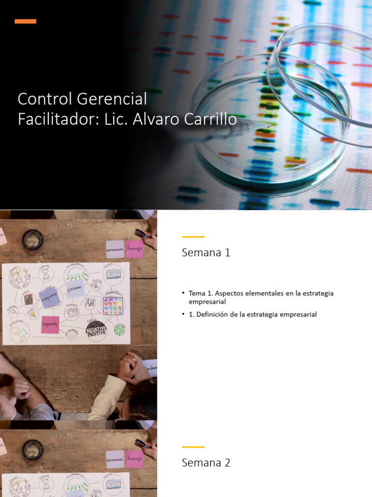 Control Gerencial 096 clase 3 Material | PDF | Planificación estratégica | Planificación