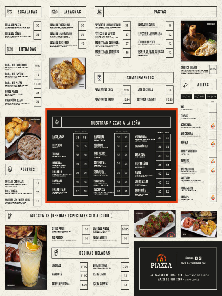 Carta | PDF | Salsa | ensalada