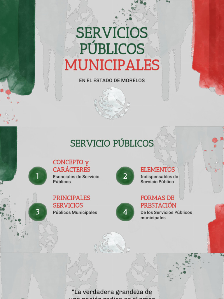 Servicios Municipales | Descargar gratis PDF | Administración Pública ...
