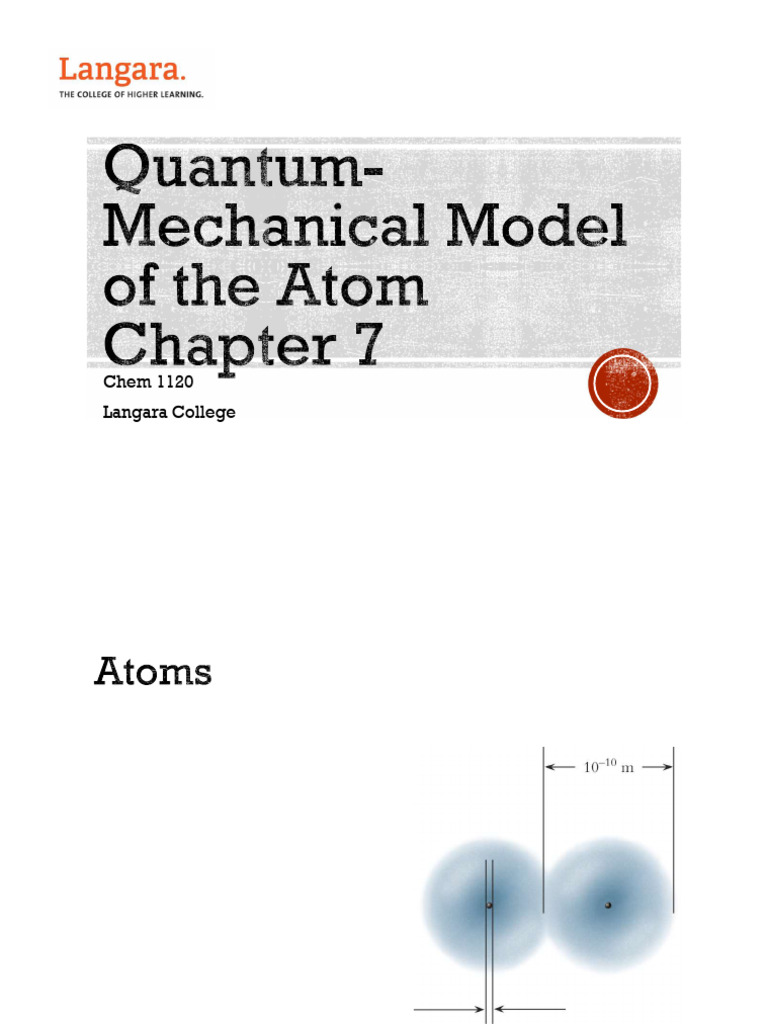 Chem 1120 - Quantum Mechanics | PDF