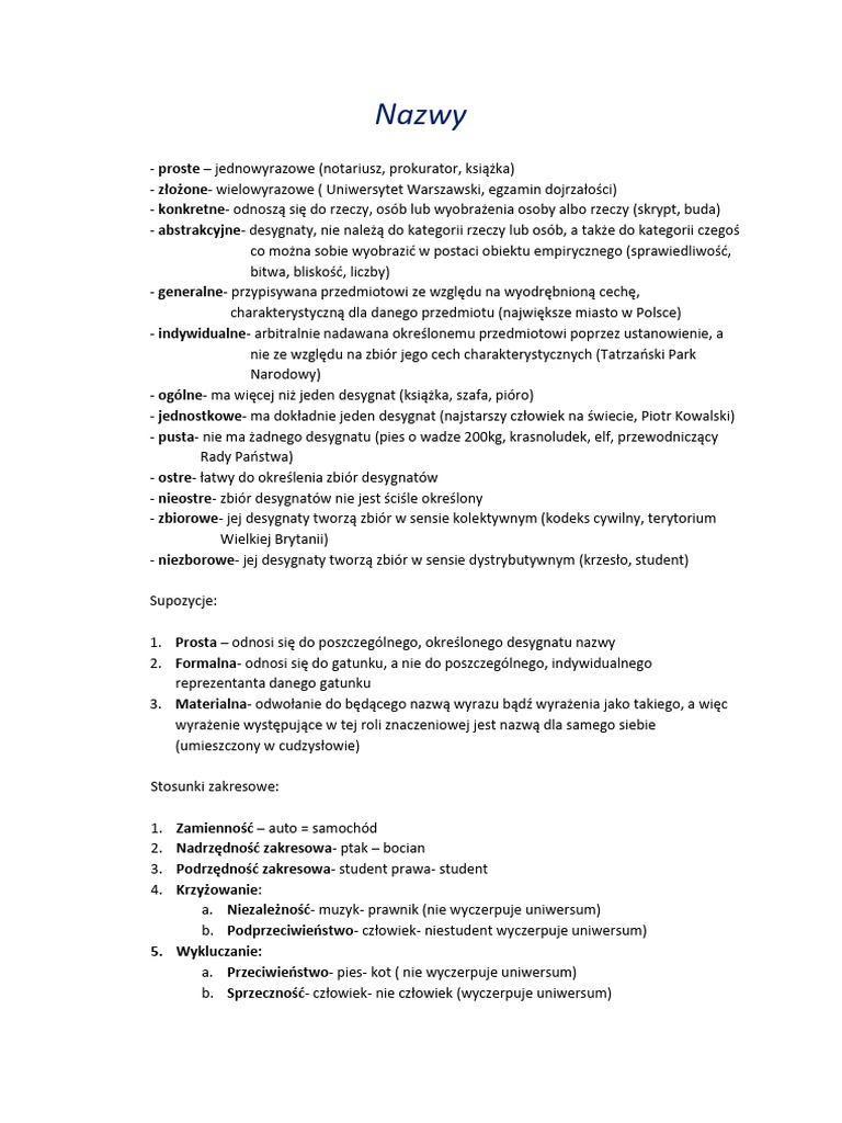 Logika-skrypt-Karol-Dobrzeniecki-1 - Kopia | PDF