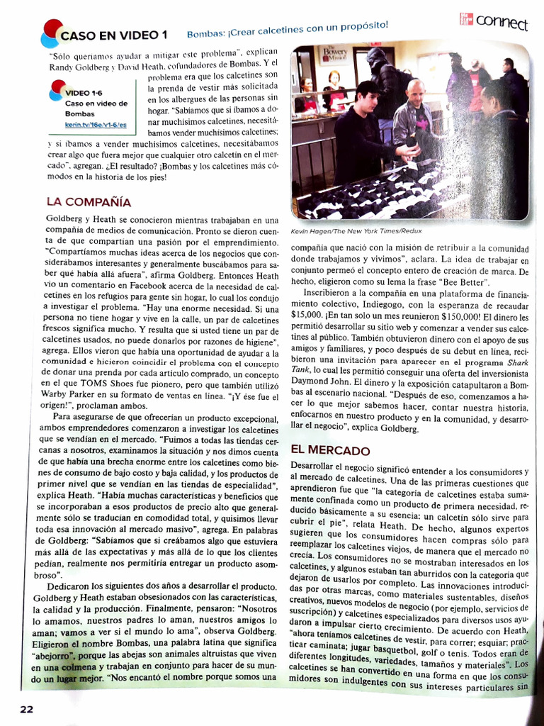 Bombas: Calcetines con Propósito Social | PDF | Marketing | Business