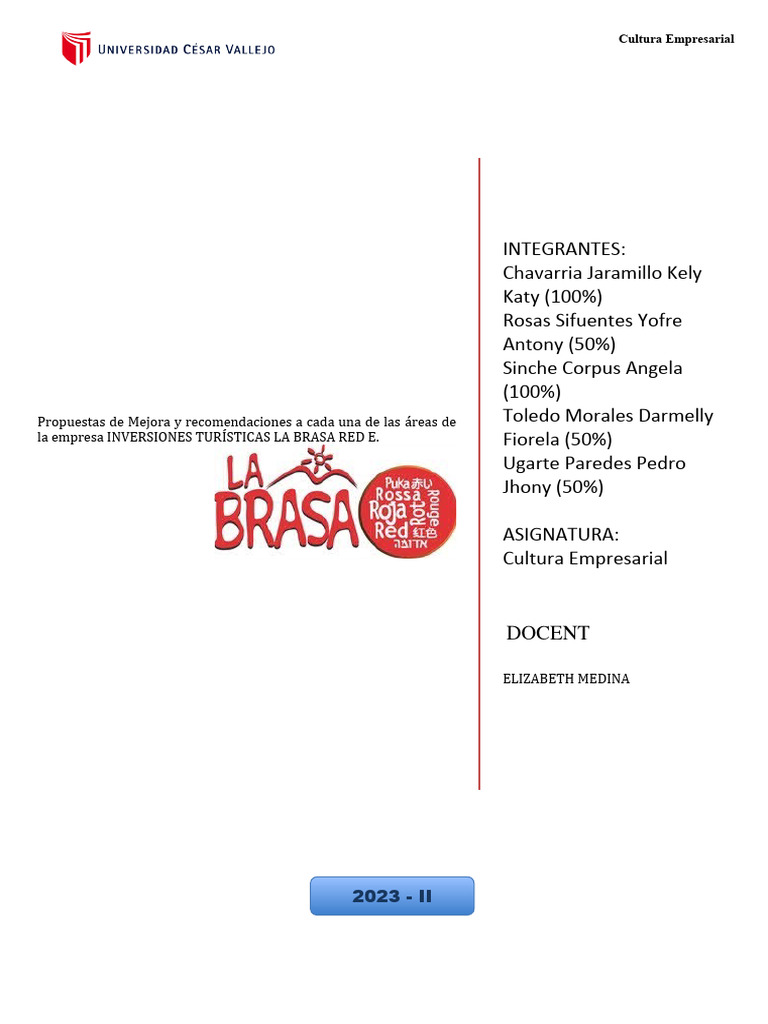 Formato de Informe Final | PDF | Business | Calidad (comercial)