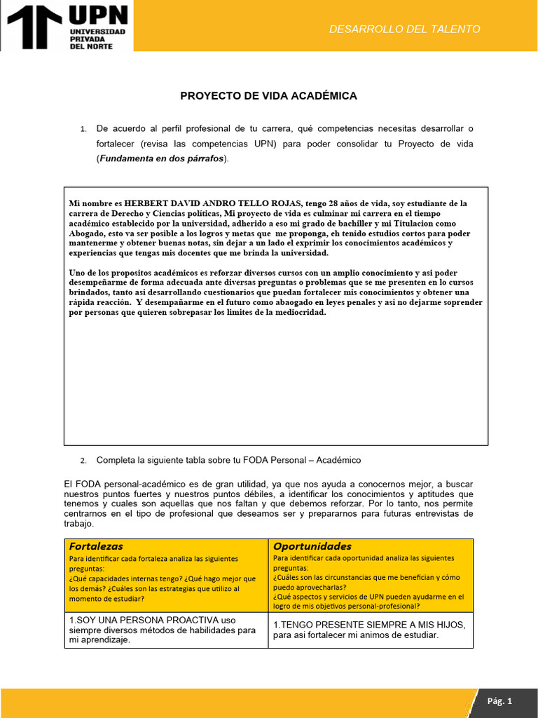 Eva Final - Wa - Detal (1) Tello | PDF | Titulo academico