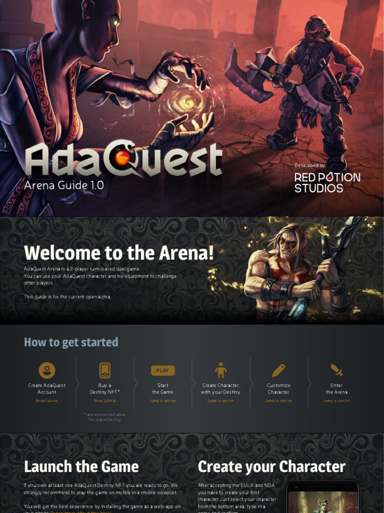 AdaQuest Game Guide | PDF | Gaming