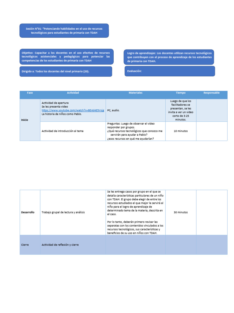 SESION DE APRENDIZAJE-Obj 3 | PDF | Enseñando | Aprendizaje