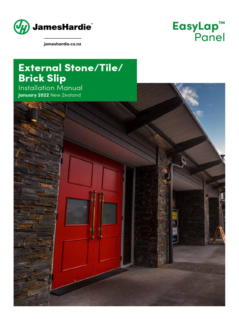 EasyLap Panel Stone Installation Manual | PDF | Framing (Construction ...
