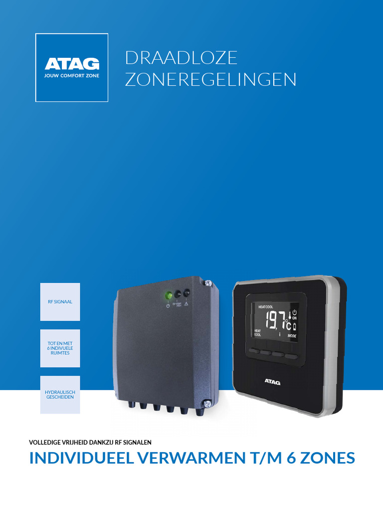 8A095403 - Zoneregeling Factsheet A4 | PDF