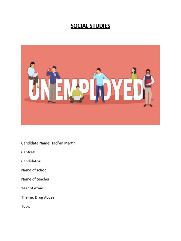 Social Studies Sba | PDF | Unemployment | Questionnaire