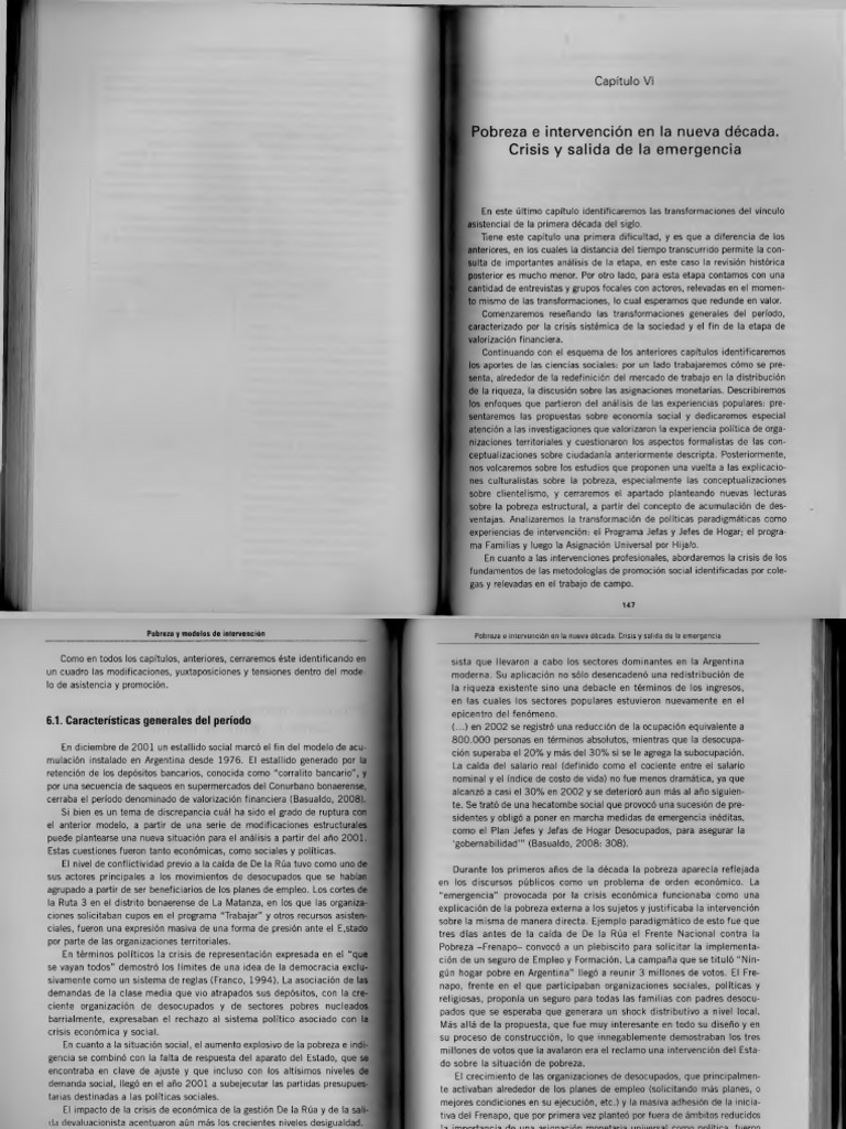 Ana Arias Capitulo 6 | PDF | Pobreza | Pobreza e indigencia