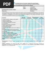 Escala Internacional de Eficácia de Quedas (FES-I) | PDF