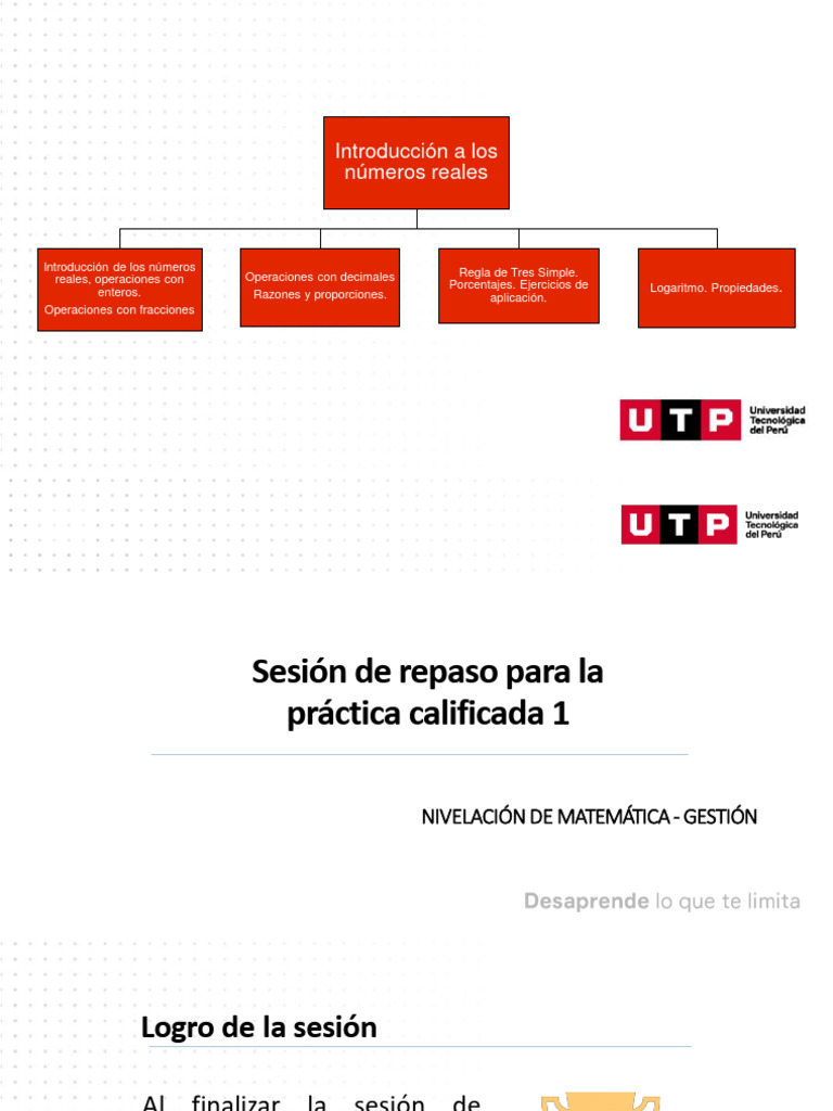 S05s1. Repaso para PC1 | PDF | Números | Número Real