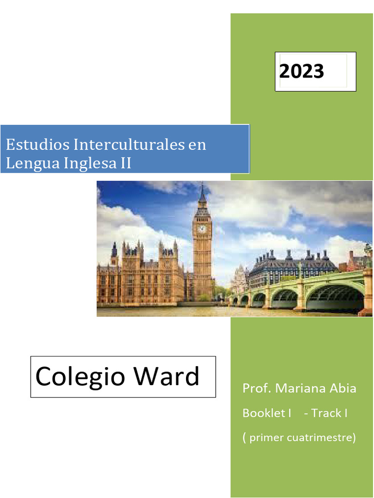 Cuadernillo - Estud. Inter II - Prof. Abia - 2023 | PDF | Travel