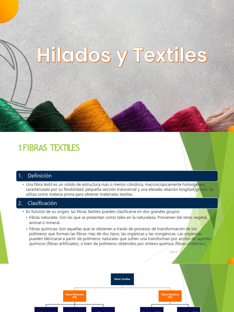 Clasificación de Fibras Textiles | PDF | Textiles | Fibra sintética