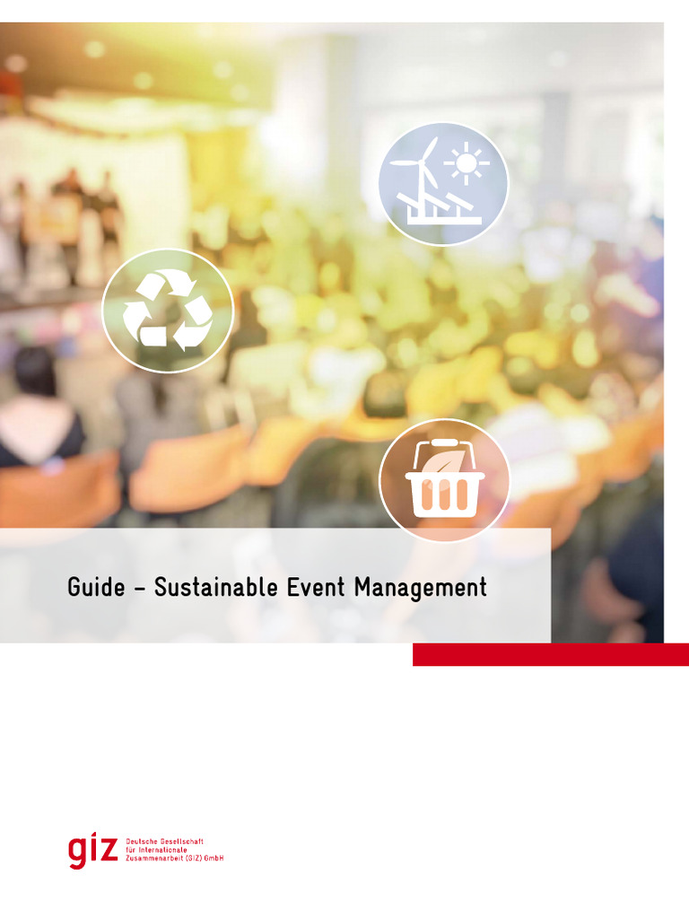 GIZ Guide To Sustainable Event Management | PDF | Sustainability ...