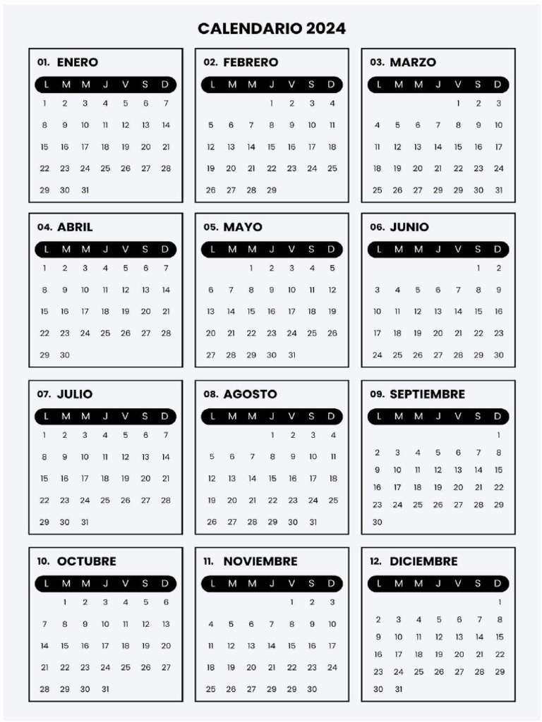 Calendario | PDF