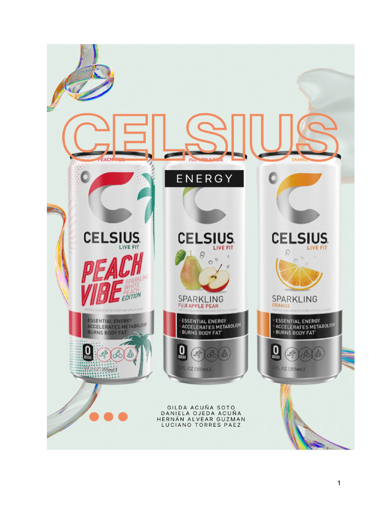 Celsius Drink Energy | PDF | Marketing | Producto (Negocio)