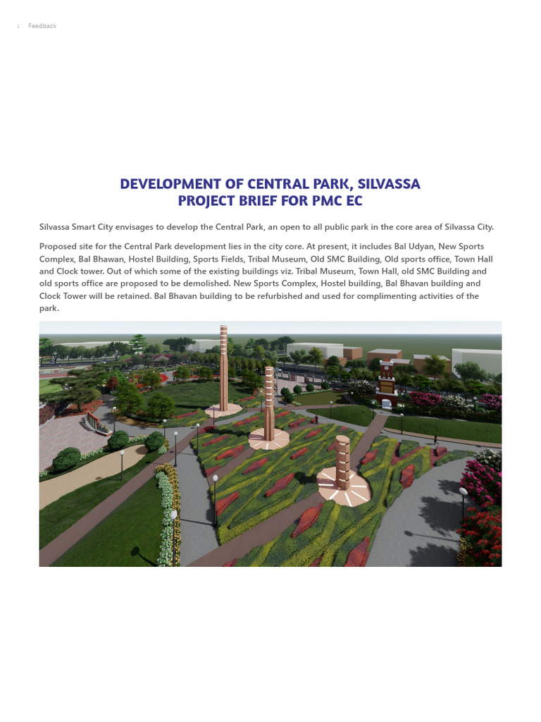 Silvassa Central Park | PDF | Environmental Design