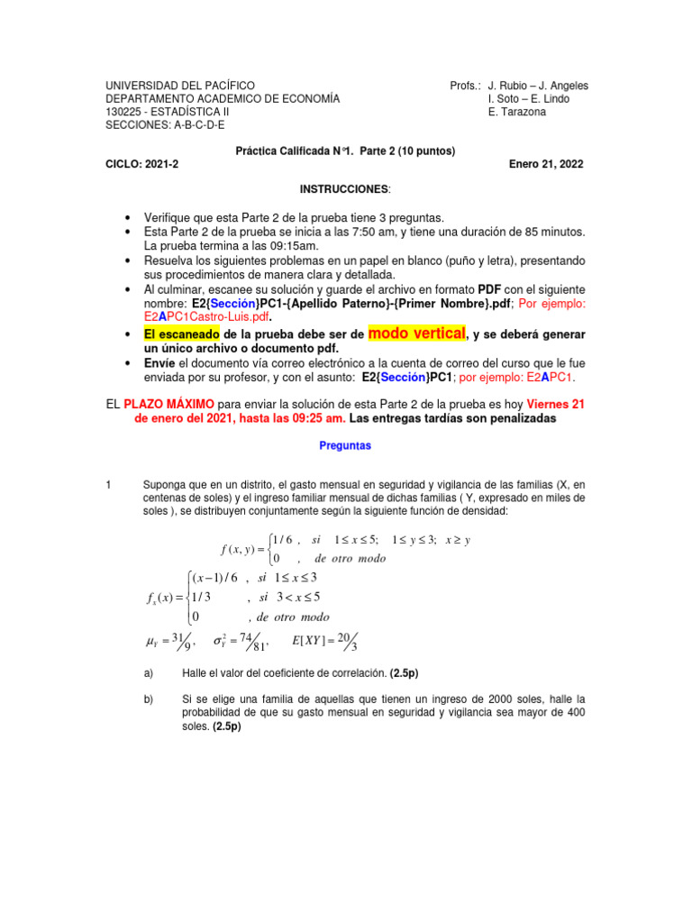 Est2-2022-0 PC1 P2 | PDF | Métodos y materiales de enseñanza